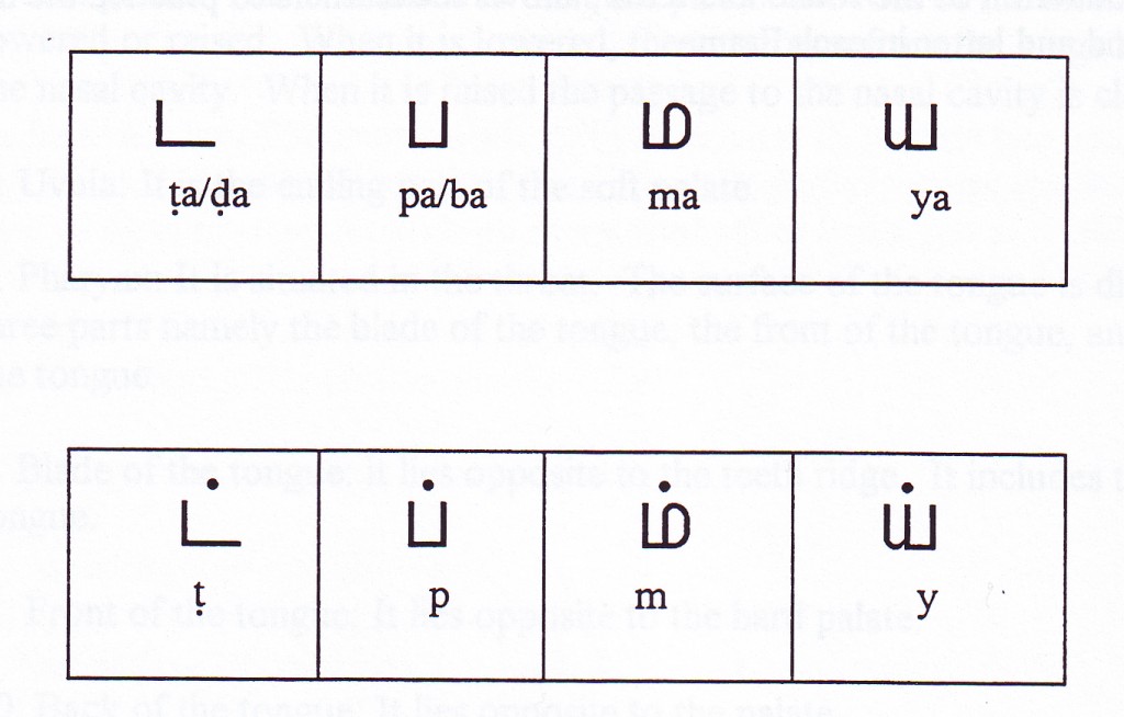 Tamil Script Learners Manual » Module 01